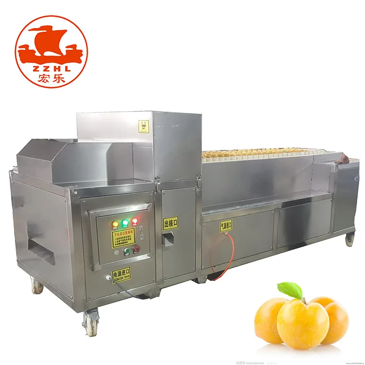 High Quality Green Plum Pitting Machine Price Manufacturer/ Fruit Core ...