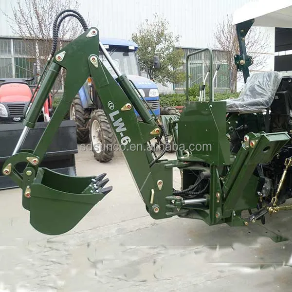 3 Point Hitch Backhoe LW-6 - Tractor Attachment Power