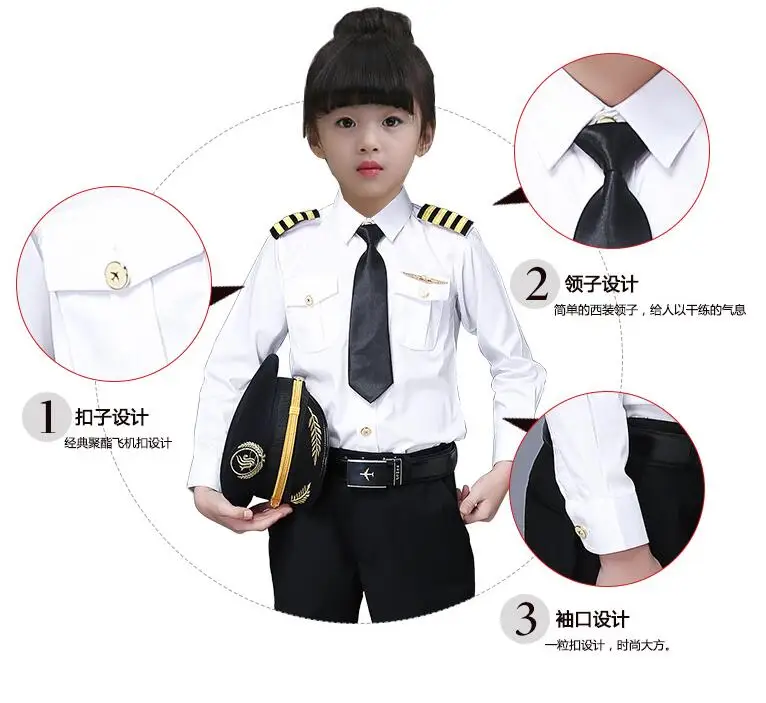 Kids Pilot Uniforms - Customizable for Performance & Daily Use