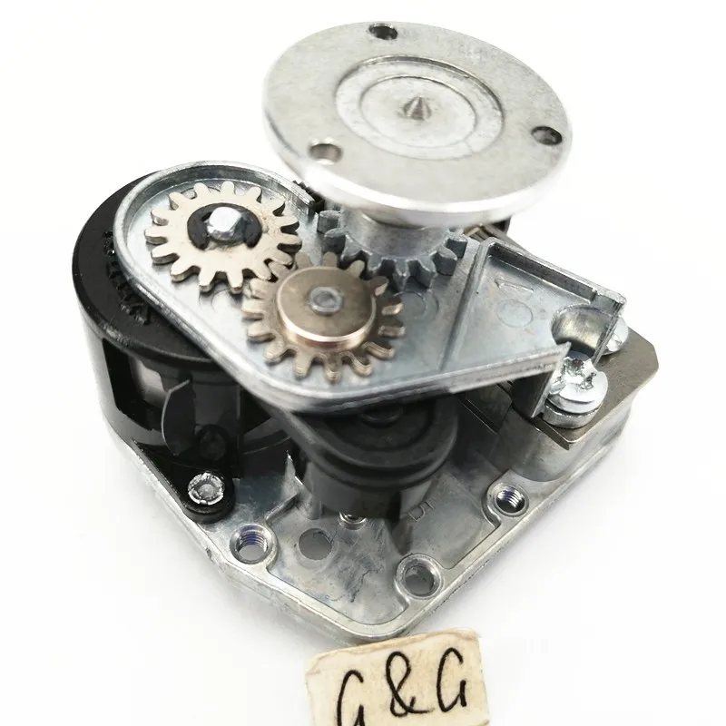 Custom Wind up 18 Note Music Box Movements - Factory Direct