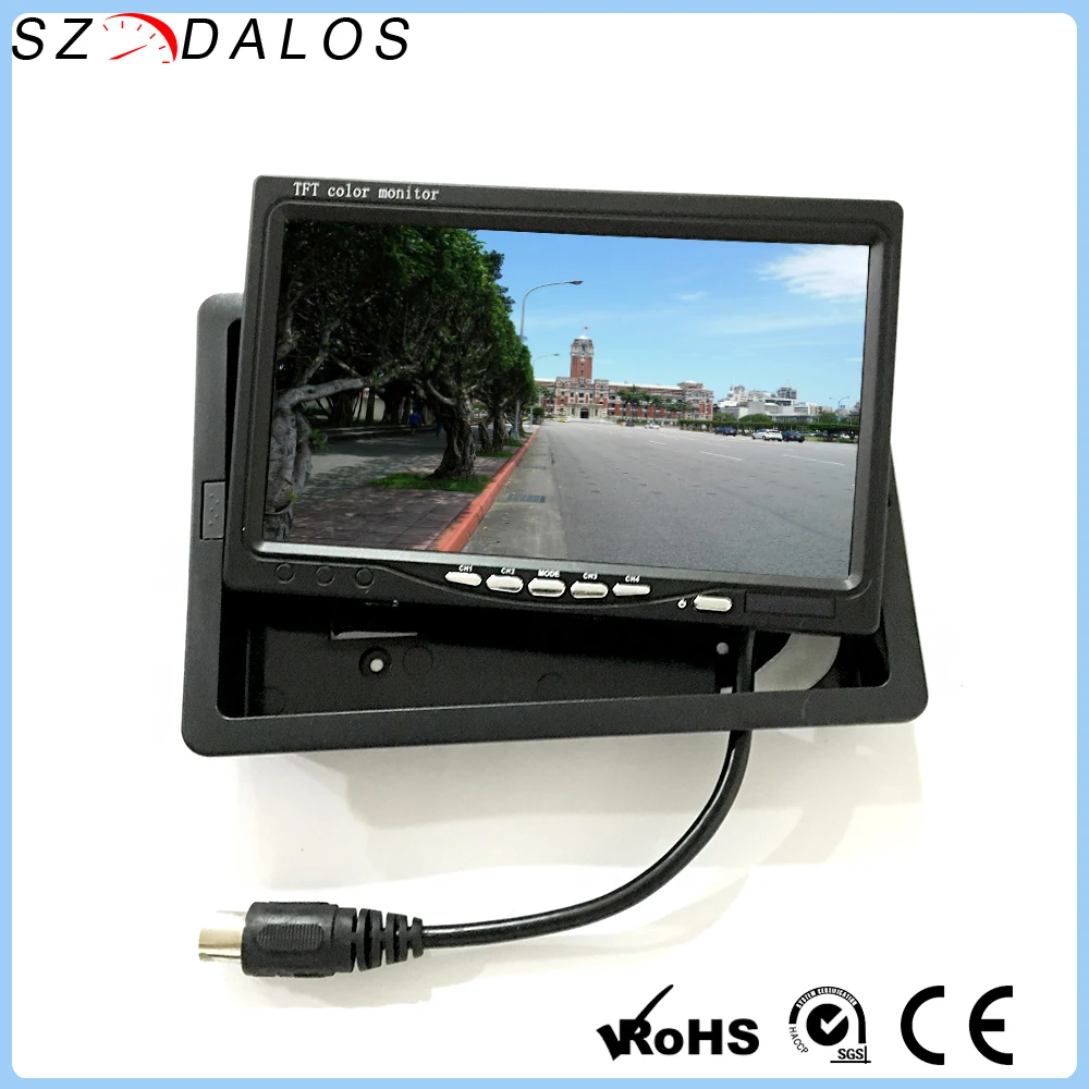 Wholesale 7 Inch Car Monitor Car Dvd Mp3 Mp4 Player Monitor Reverse ...