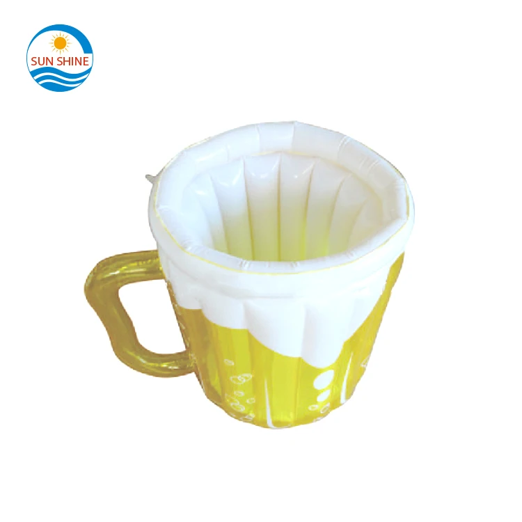 Custom Modern Design Pvc Bottle Shape Inflatable Ice Cooler Inflatable ...