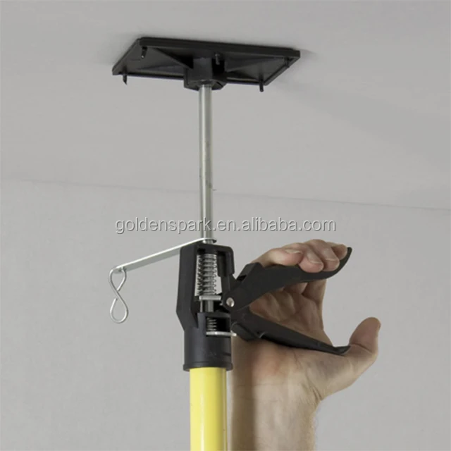 Telescopic Extension Drywall Support Pole Rod 1.25-2.9m - Buy Metal Rod ...