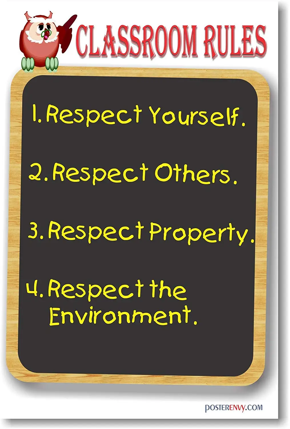 Buy PERSONALIZED Classroom Rules For Elementary School Or Preschool 
