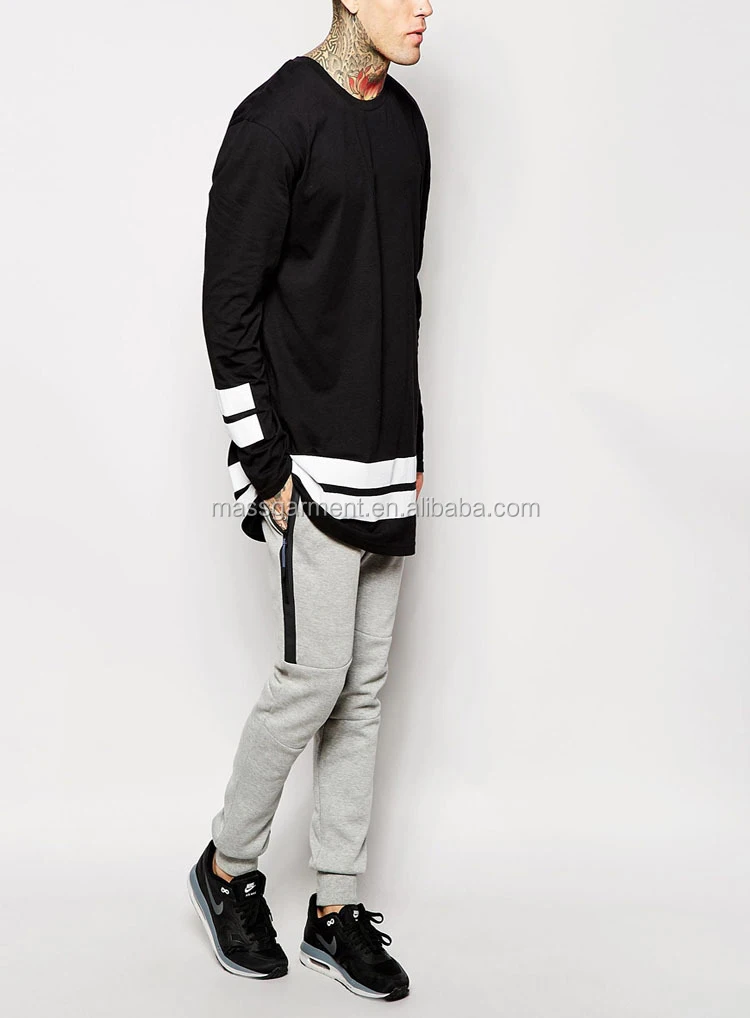 Shop Custom Cotton Long Tail T Shirts - Wholesale Available