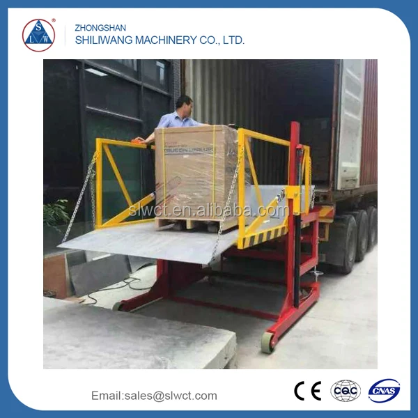 2000kg Electric Hydraulic Movable Loading Dock Platform - Buy Loading ...