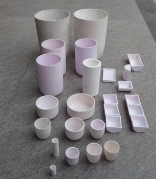 Glass Melting Crucible Frit Furnace Corundum Crucible - Buy Melting ...