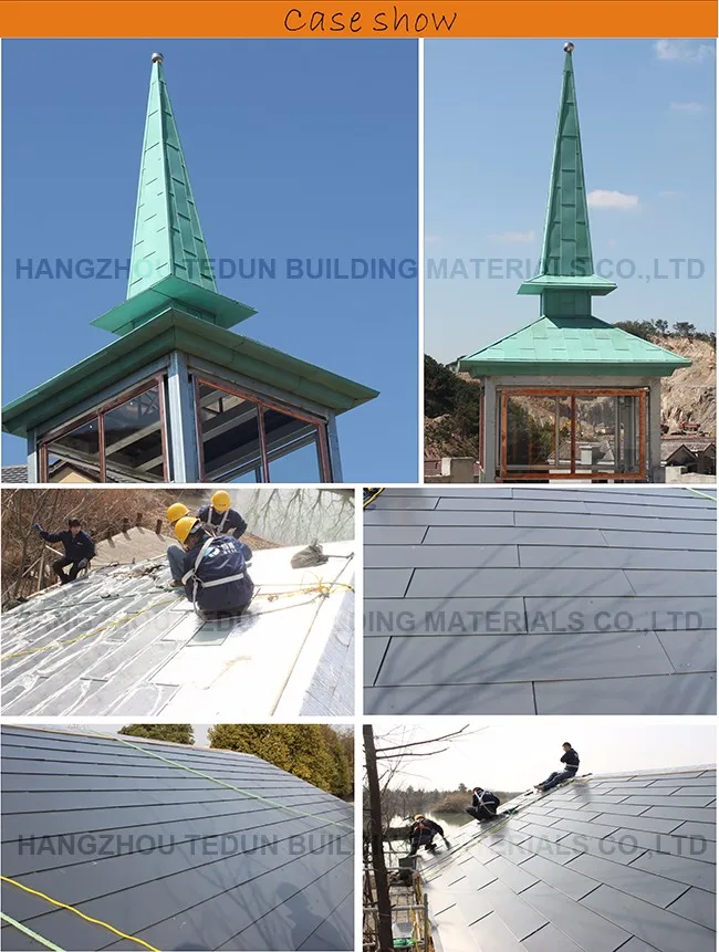 Titanium Zinc Decorative Roof Metal Shingles - Durable & Stylish