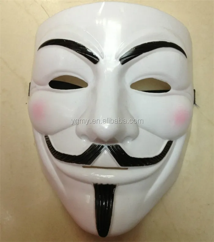 V for Vendetta Masks - Halloween Anonymous Guy Fawkes