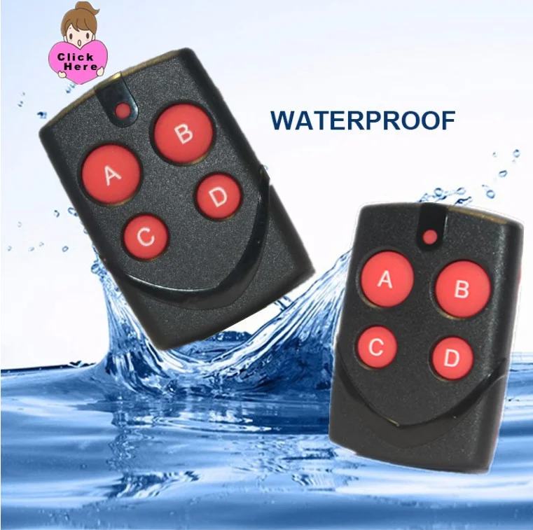 Universal 433mhz Fixed Code Gate Remote Control - Buy 433mhz Remote Control,Gate Remote Control ...