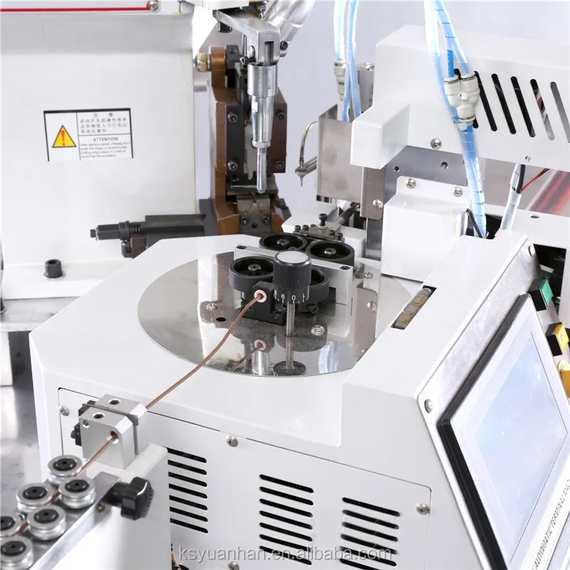 2.0 Ton Wire Cutting Crimping Machine And Automatic Terminal Crimping ...