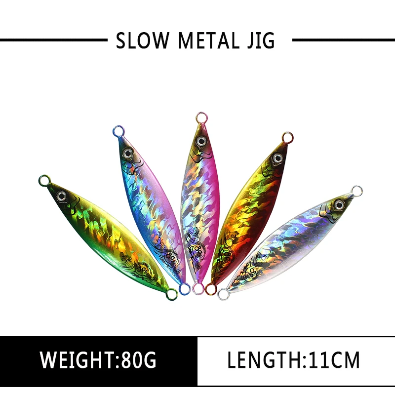 New Japanese Fishing Lure Metal Jig Slow Pitch Lead Fish Jig Lead Fish ...