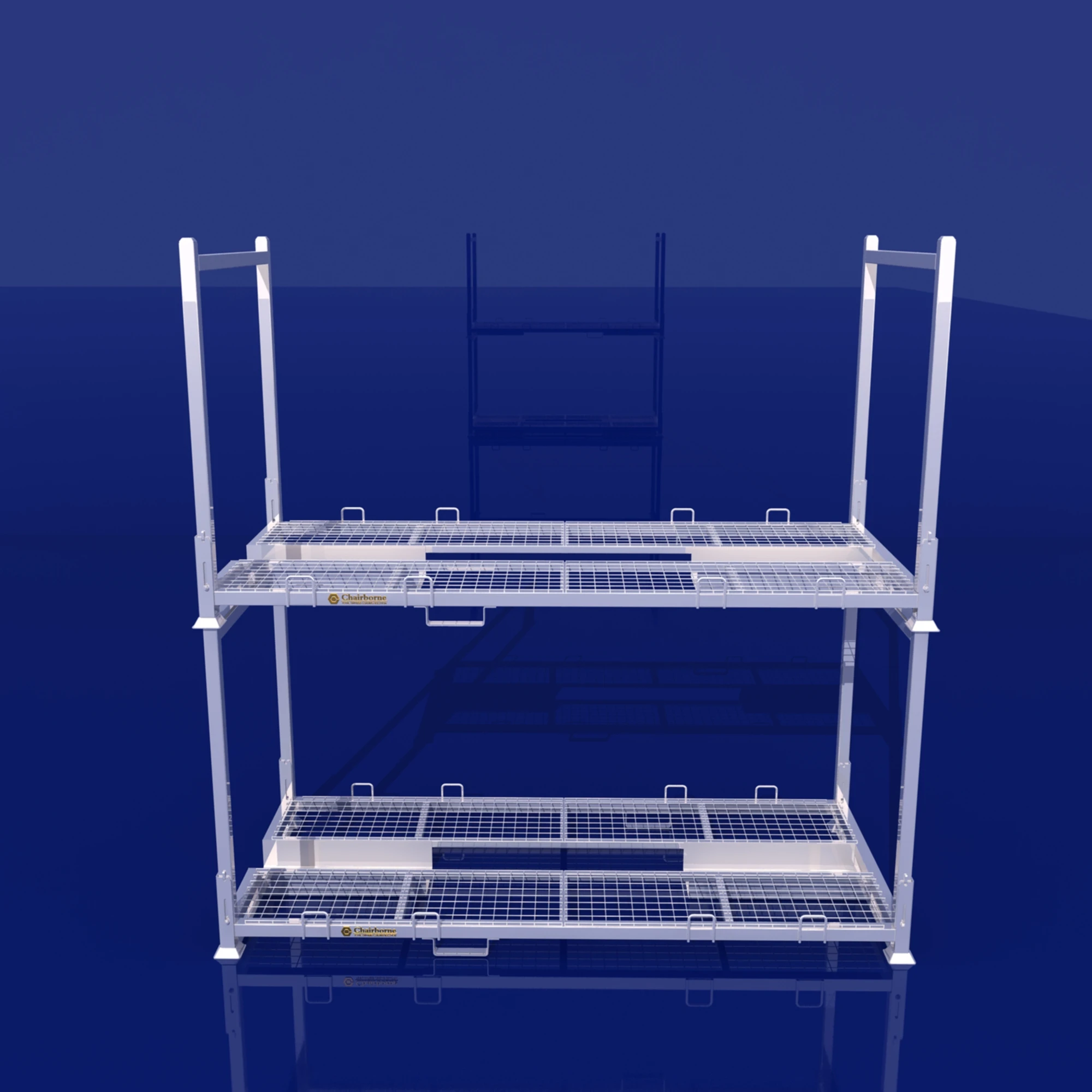 Heavy Duty Steel Post Pallet Stillage Rack - ISO9001