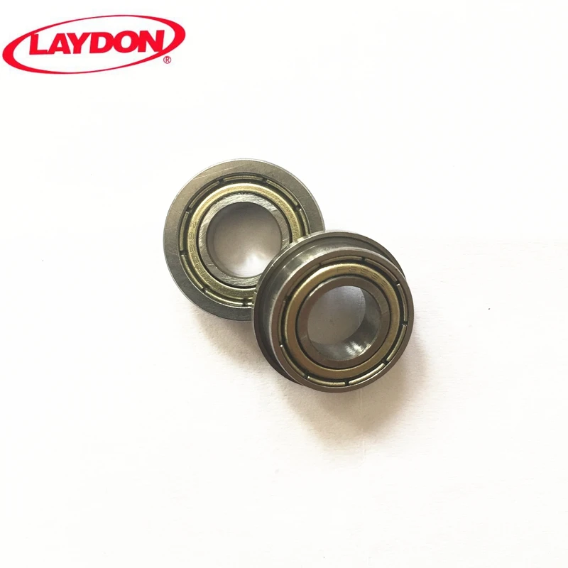 F686 F686zz F686 2z 6x13x5 6mm Bore Size Flanged Ball Bearing
