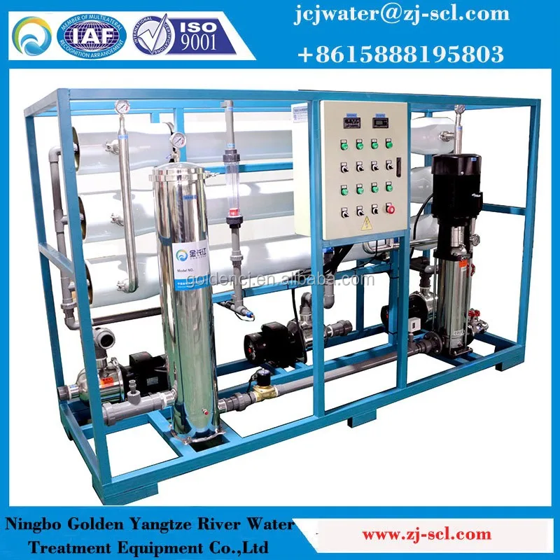 Mobile Deionized Water System Desalination Plant For Sea Water Purifier ...