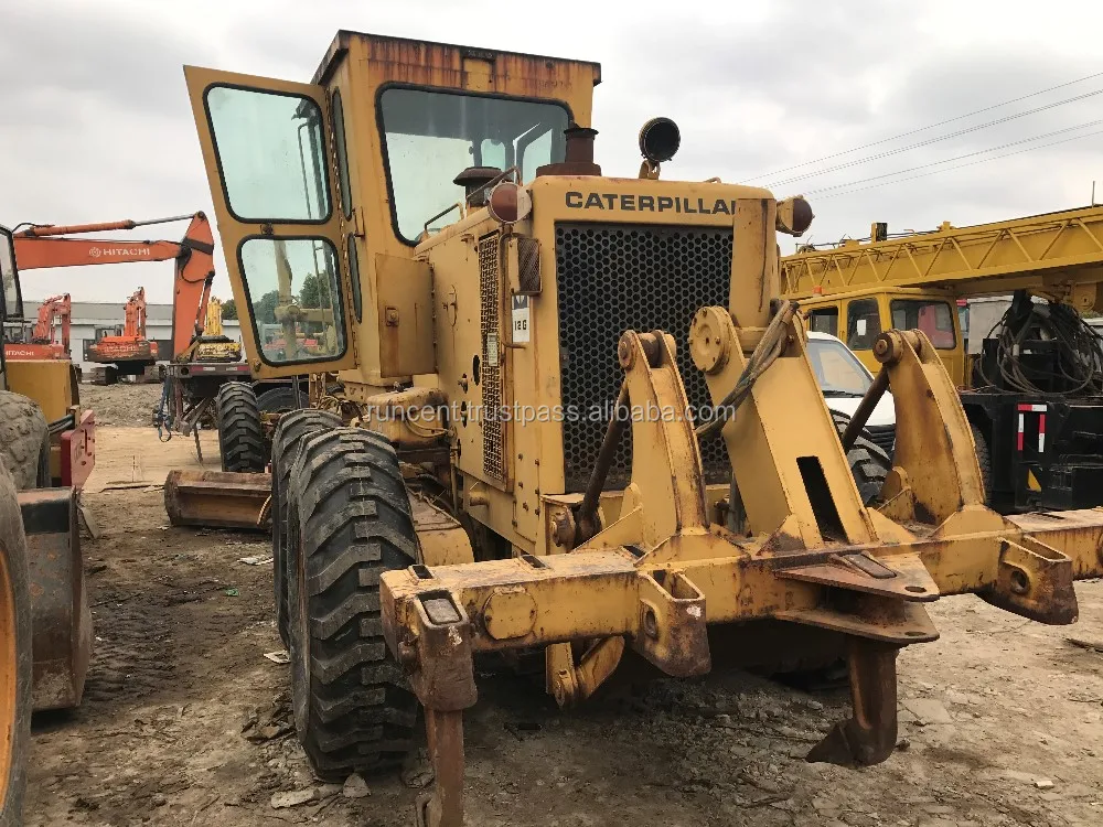 Original Paint Used Caterpillar 12g Motor Grader - Buy Cat 12g Motor ...