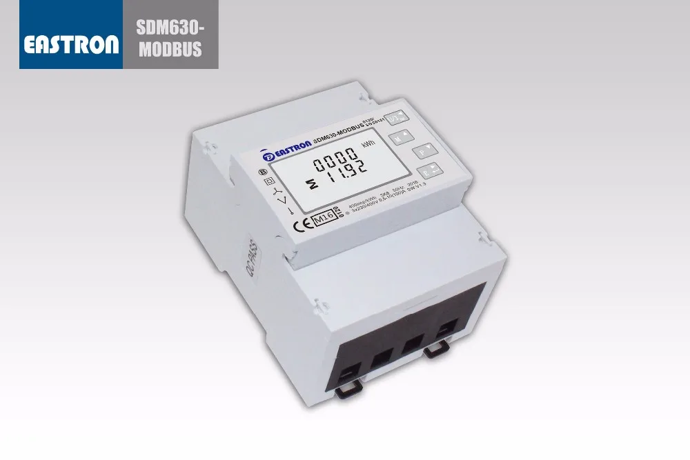 Sdm630modbus,Mid,Three Phase Four Wire Bi-directional Multifunction ...