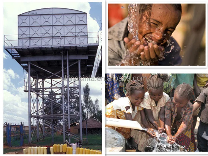 40m3 Galvanized Water Tank,Steel Water Storage Tank For Sale - Buy 40m3 ...