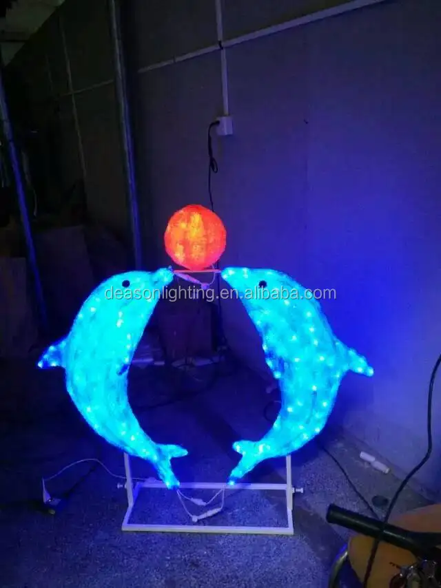 Dolphin Outdoor 3D LED Christmas Lights - Brighten Your Holidays