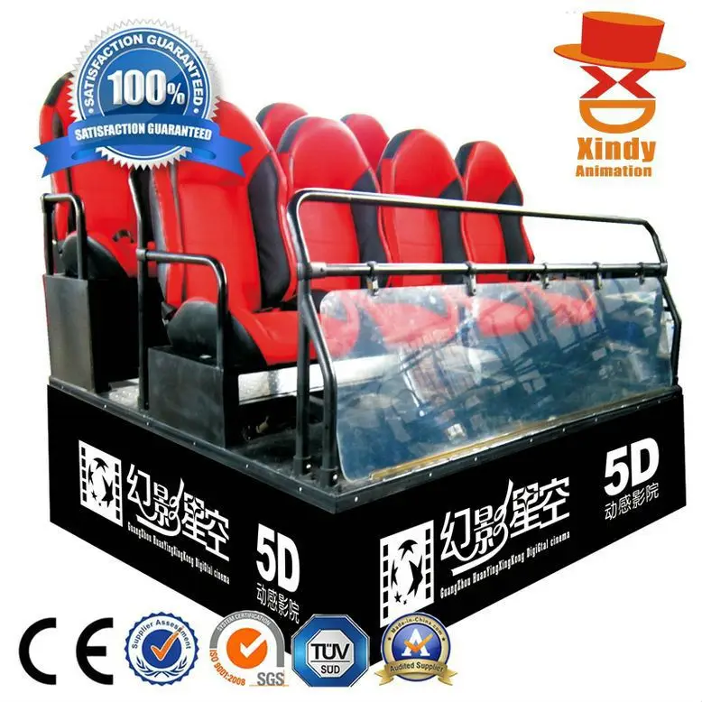 6 Dof Electric Motion Platform 5d Auto Cinema - Buy 5d Auto Cinema ...