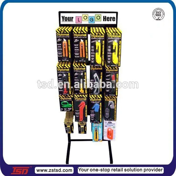 Custom Retail Store Rotating Acrylic Display Case For Knife,Spoon Set ...