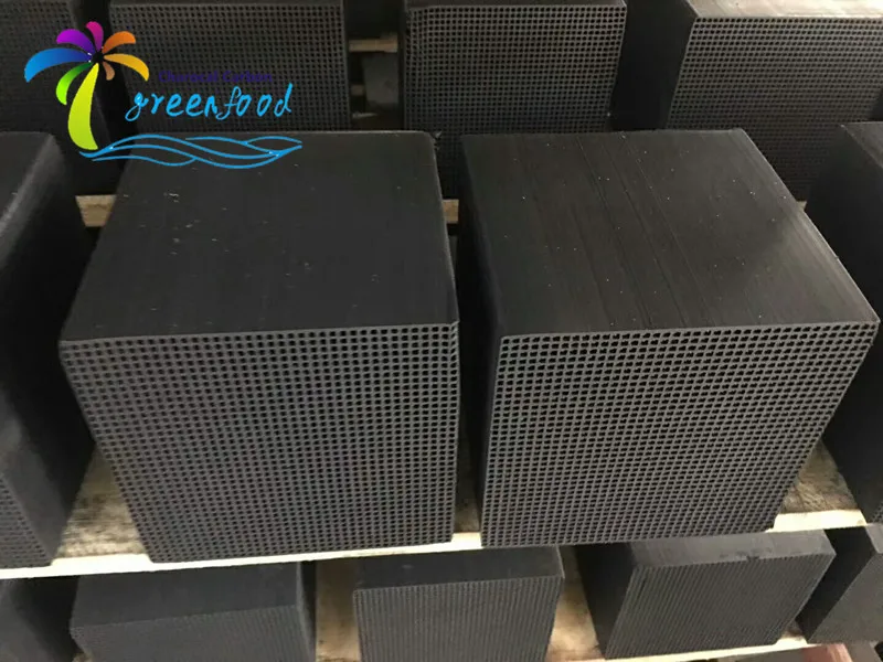 Waterproof Honeycomb Bulk Activated Carbon For Removing Voc - Buy ...