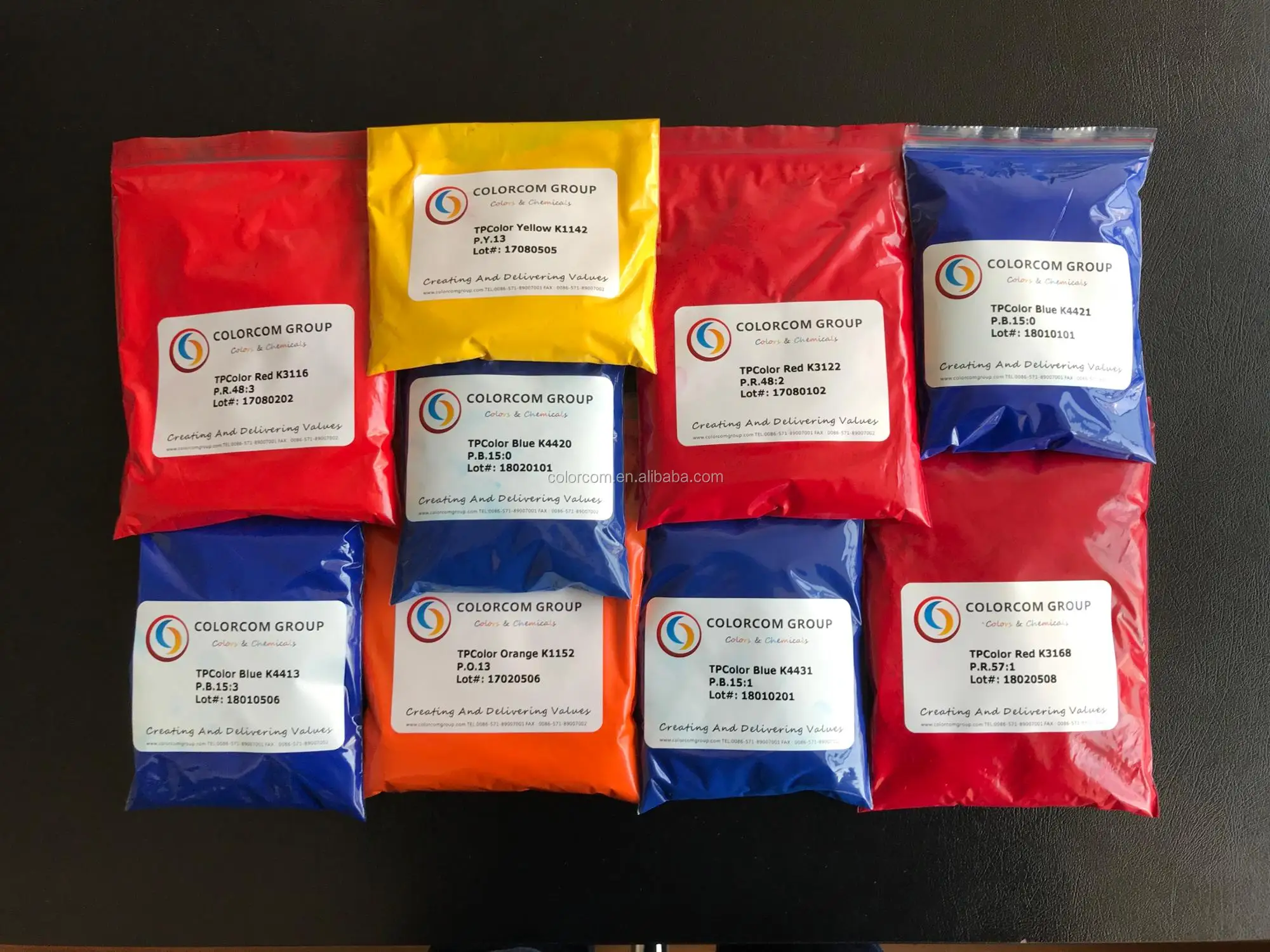 Pigment Red 57:1 - Colorcom Lithol Rubine 4BP Tpcolor PR 57:1