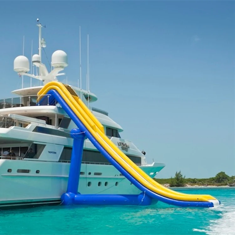 Crazy Inflatable Boats - Yacht Slide for Water Parks