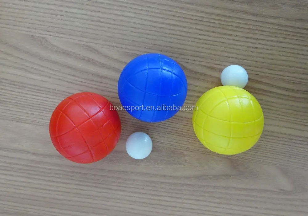 Plastic Bocce Ball Set Boules Set Jack Ball - Buy Boccia Game,Plastic ...