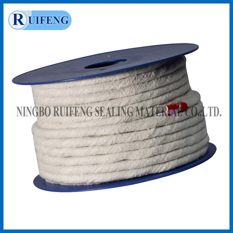 Thermal Insulation Ceramic Fiber Braided Rope 650 - Buy Ceramic Fiber ...
