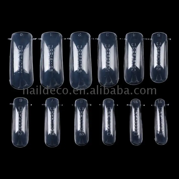 2024 New Nadeco Reusable Nail Tips Stock Long Designs Private Label Gel ...