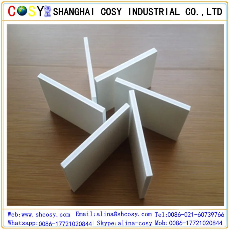 White Foamed Pvc Board Sintra Board Material With Best Price - Buy ...