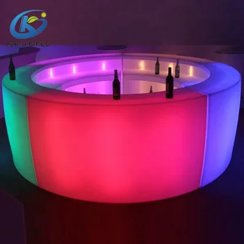 Led Light Up Corner Bars Outdoor Night Modular Furniture - Buy Corner ...