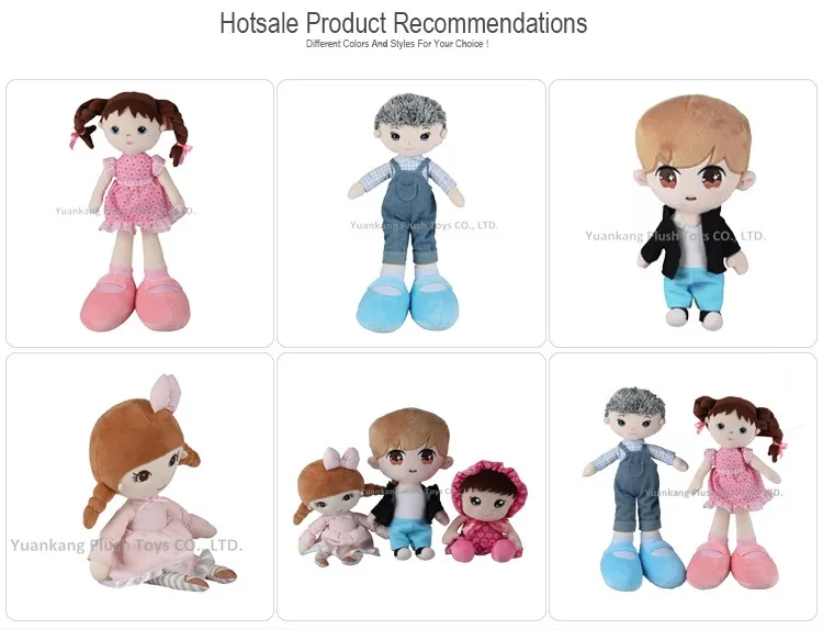 Children Hug Rag Doll With Removing Colourful Clothes & Plush Doll Toys ...