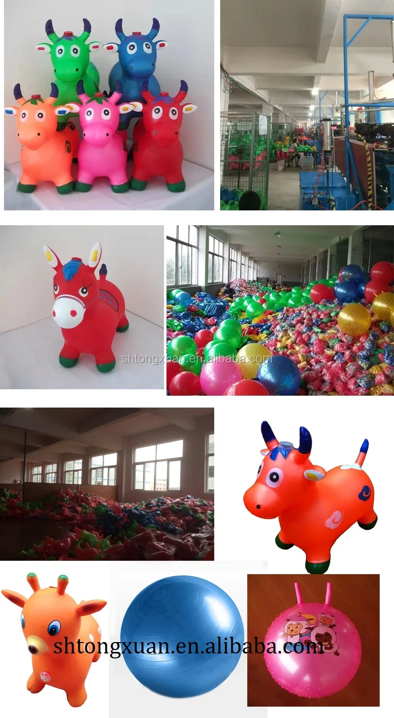Pvc Inflatable Animal Toys For Kids/bouncy Animal/skippy Toy - Buy ...