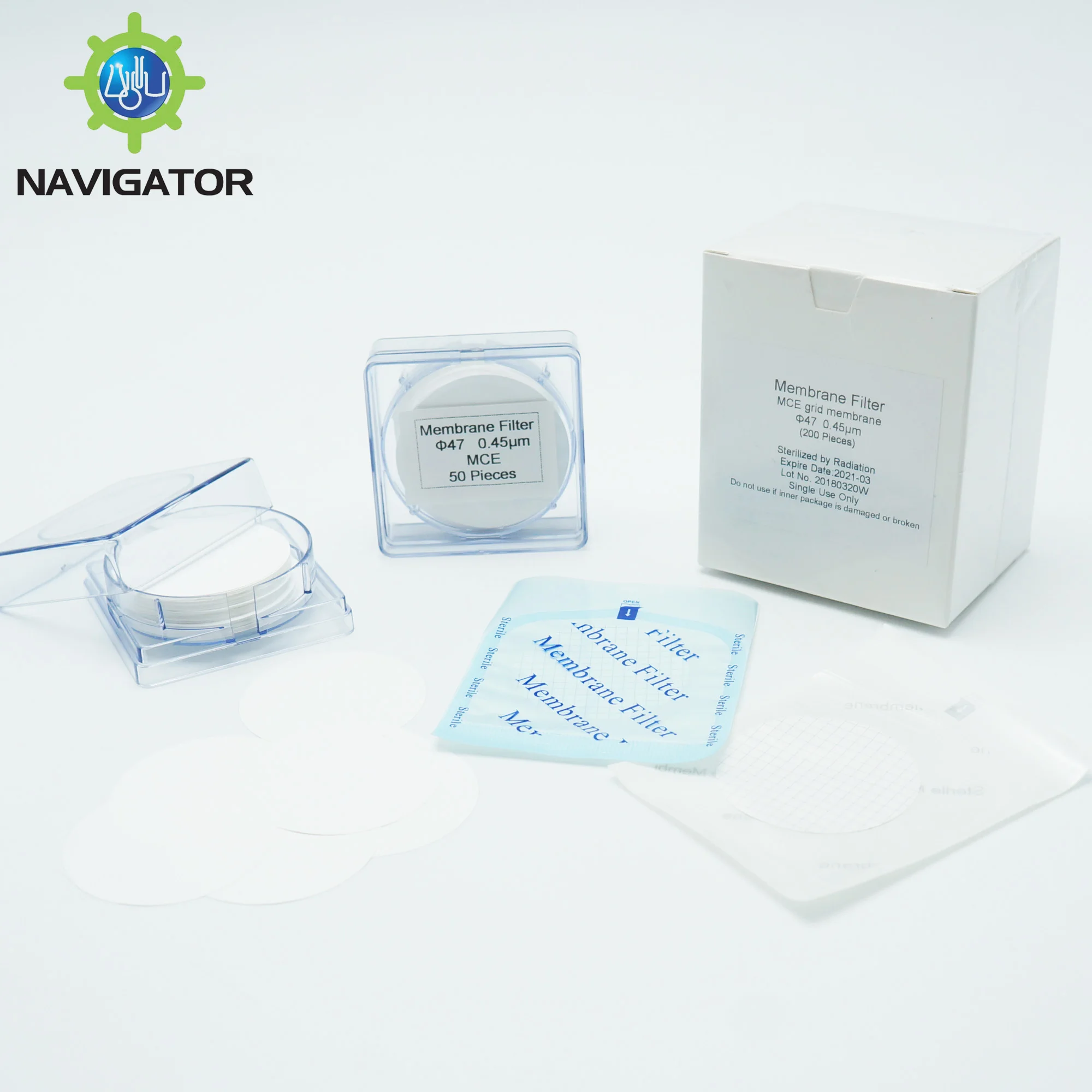 0.45um Pes Nylon 47mm Polypropylene Ptfe Sterile Micropore Membrane ...