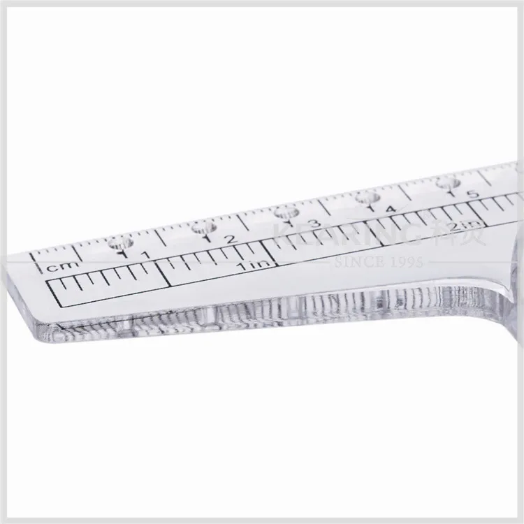 Transplant Plastic 30cm Engineering Parallel Rolling Plastic Ruler With ...