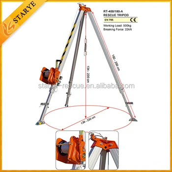 Technical Rope Rescue Confined Space Lifting Rescue Tripod - Buy Rescue ...