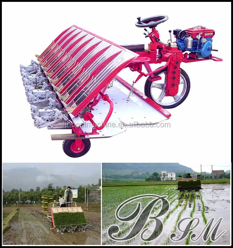 Riding Type Rice Transplanter Rice Seeder / Direct Rice Seeder Machine ...