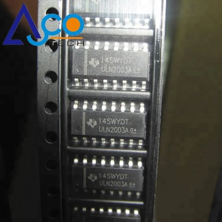 Original New Ic Uln2003 Uln2003a Bipolar (bjt) Transistor Uln2003adr ...