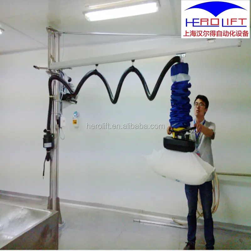 Capacity 50kg Vacuum Lifter For Bag Stacking - Buy Vacuum Tube Lifter ...