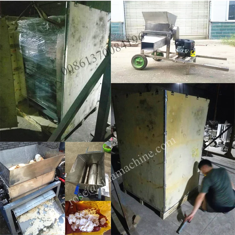 500kg Per Hour Electric Cassava Fufu Grinding Machine - Buy Cassava ...