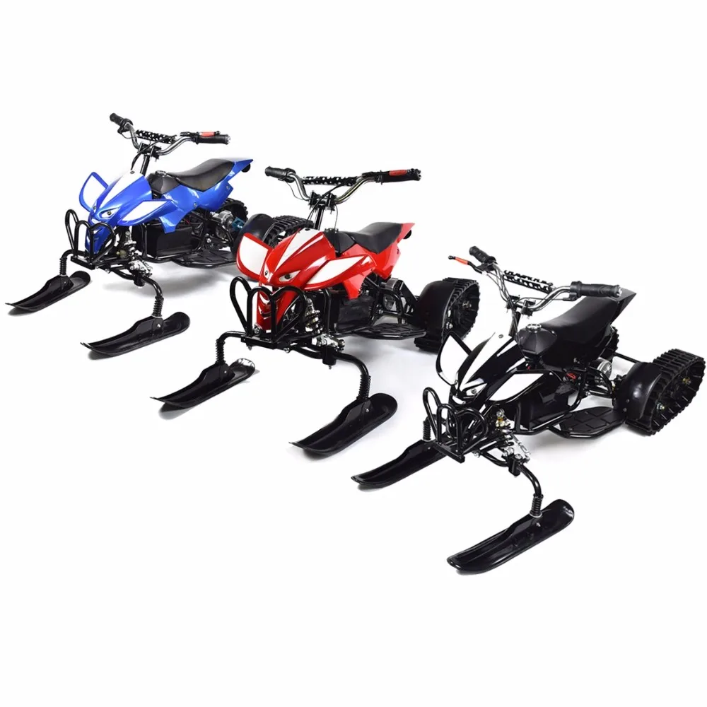 Hot Seller 350w 24v 100kg Max Load Mini Snowmobiles For Kids Snowmobile ...