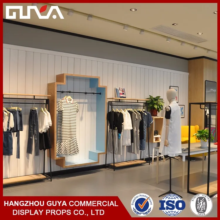 Retail Garment Clothing Store Showcase Shop Interior Design For Garment ...