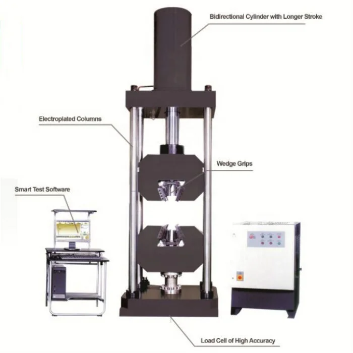 Utm 30 Ton 60 Ton 100 Ton Computerized Electro-hydraulic Servo Control ...