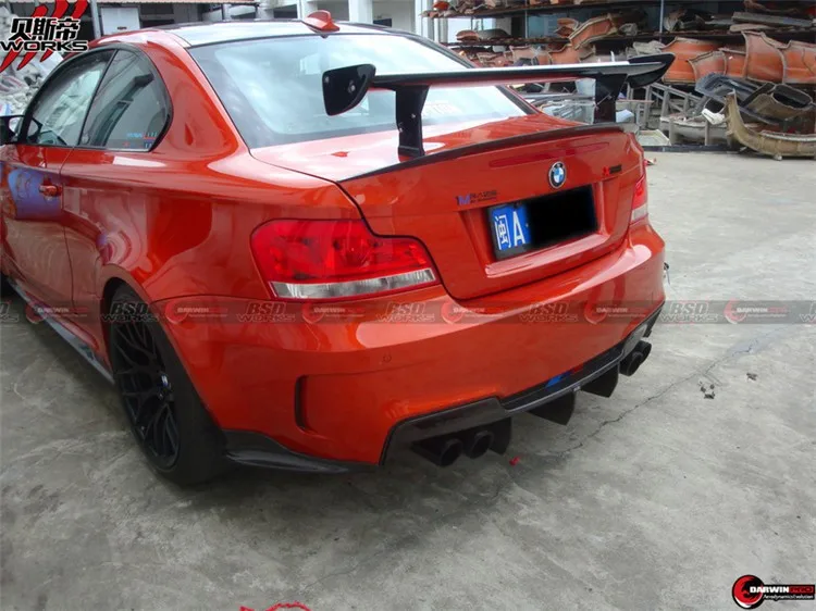 Carbon Fiber Trunk Spoiler For 08-11 Bmw E92 /e93 /m3 /1 Series M Gt ...