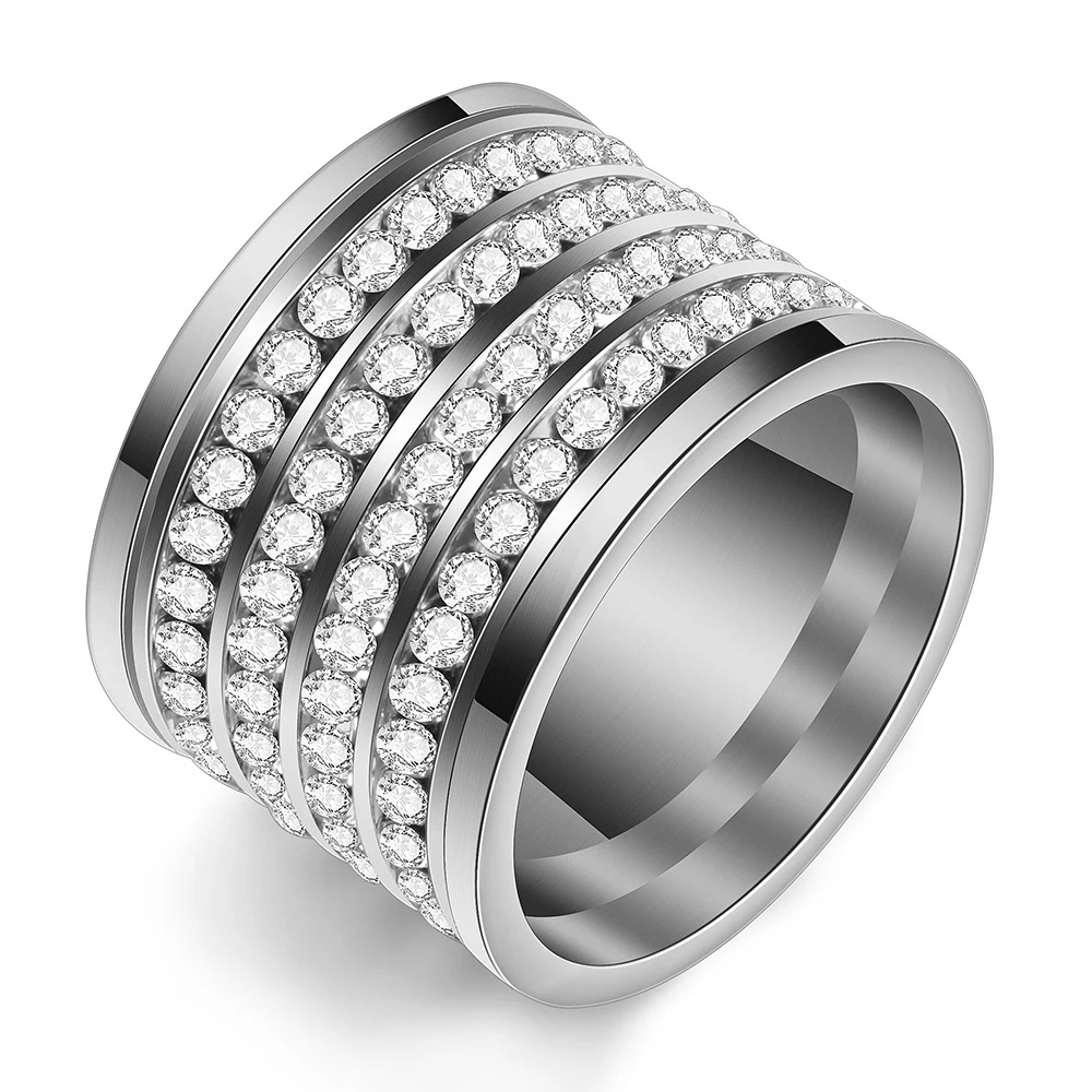 18 Karat vergoldete 316L Edelstahl ringe für Frauen| Alibaba.com