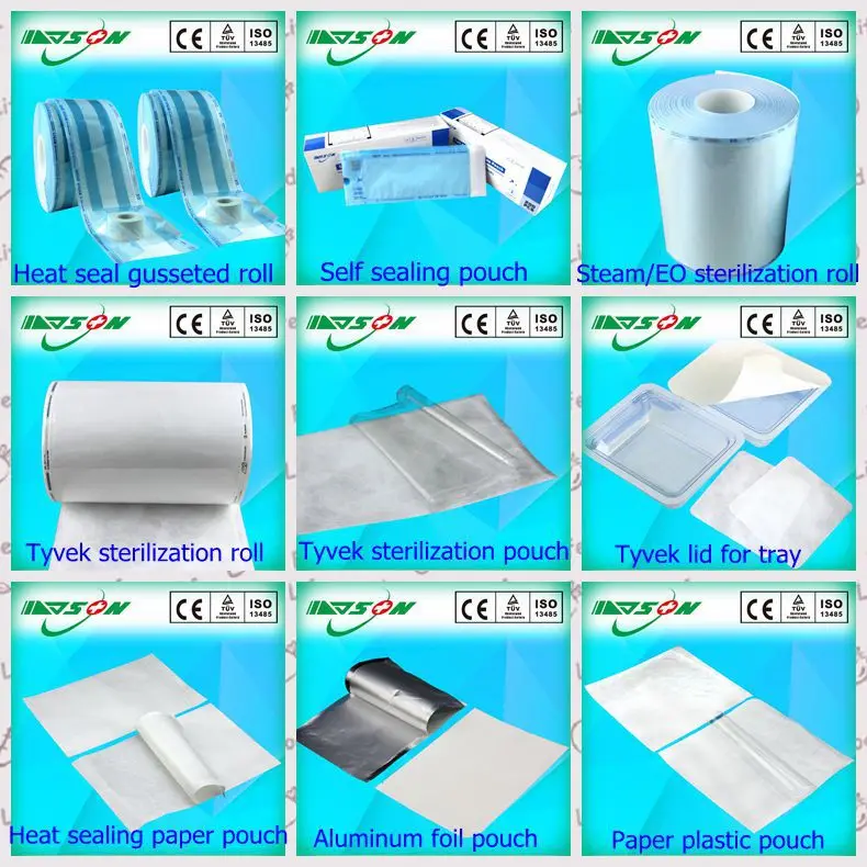 Disposable Medical Tyvek Paper Plastic Packaging Bag - Buy Packaging ...