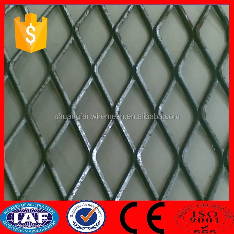 Metal Building Stretched Aluminum Perforated Mesh Heavy Duty Galvanized ...