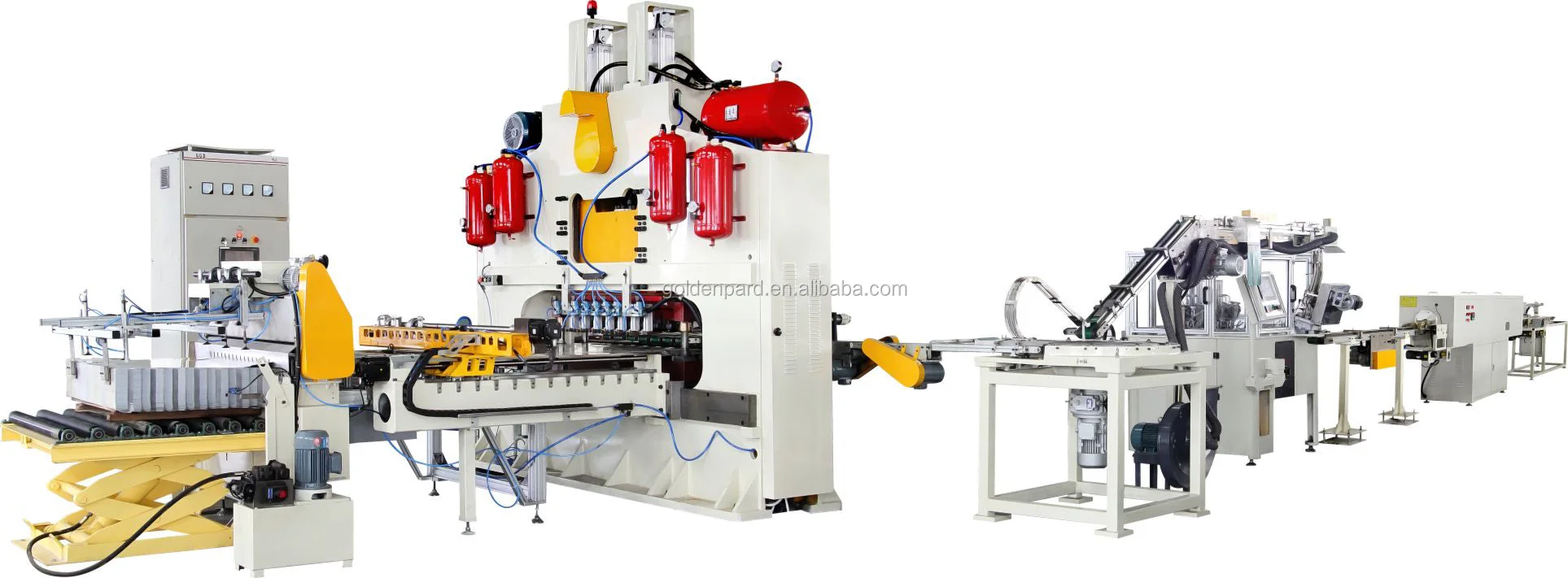 The Most Popular Automatic Metal Can Lid Making Machine Production Line ...